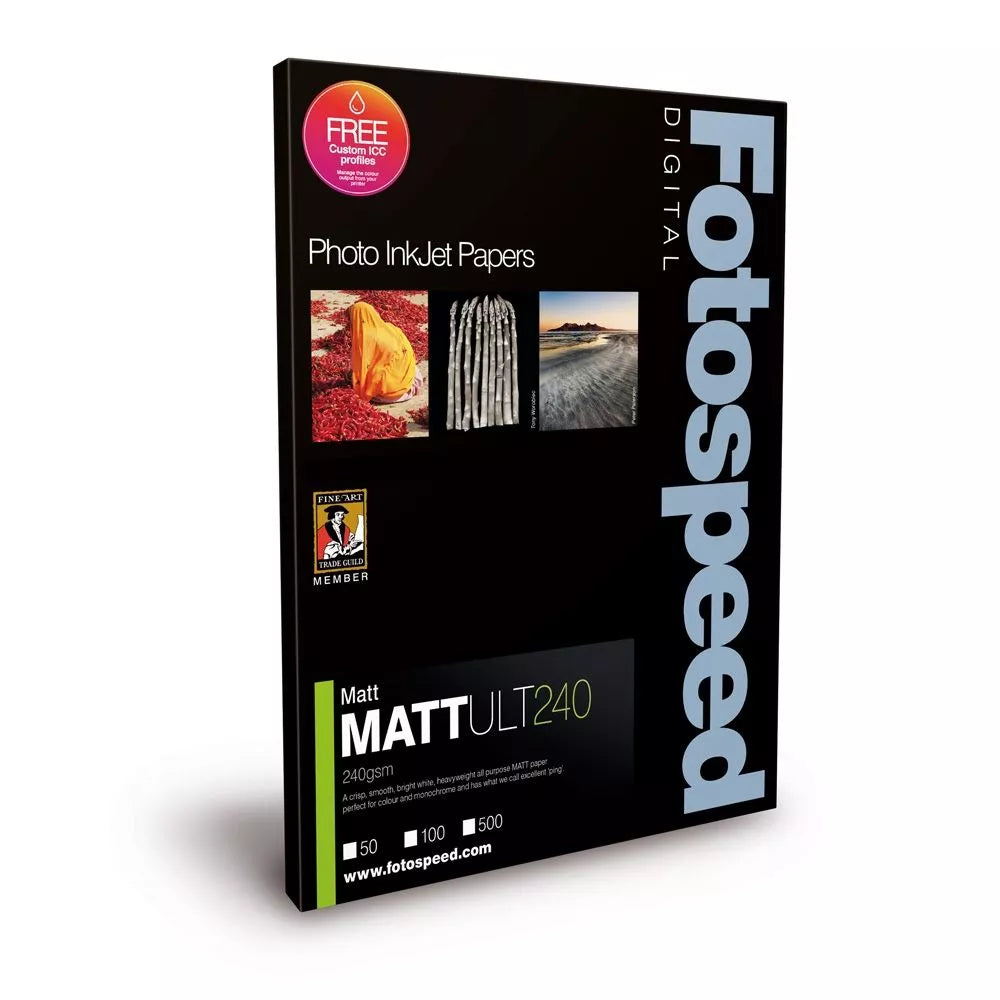 Fotospeed Matt Ultra 240 A3+, Pack of 50 — Firstcall Photographic